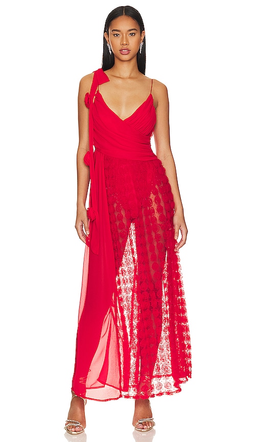open lace back dress For Love & Lemons main image 1