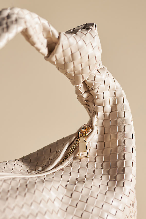Melie Bianco The Brigitte Satchel - White | Editorialist