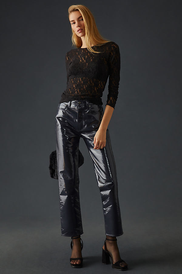 HANKY PANKY Signature Lace Long-Sleeve Top