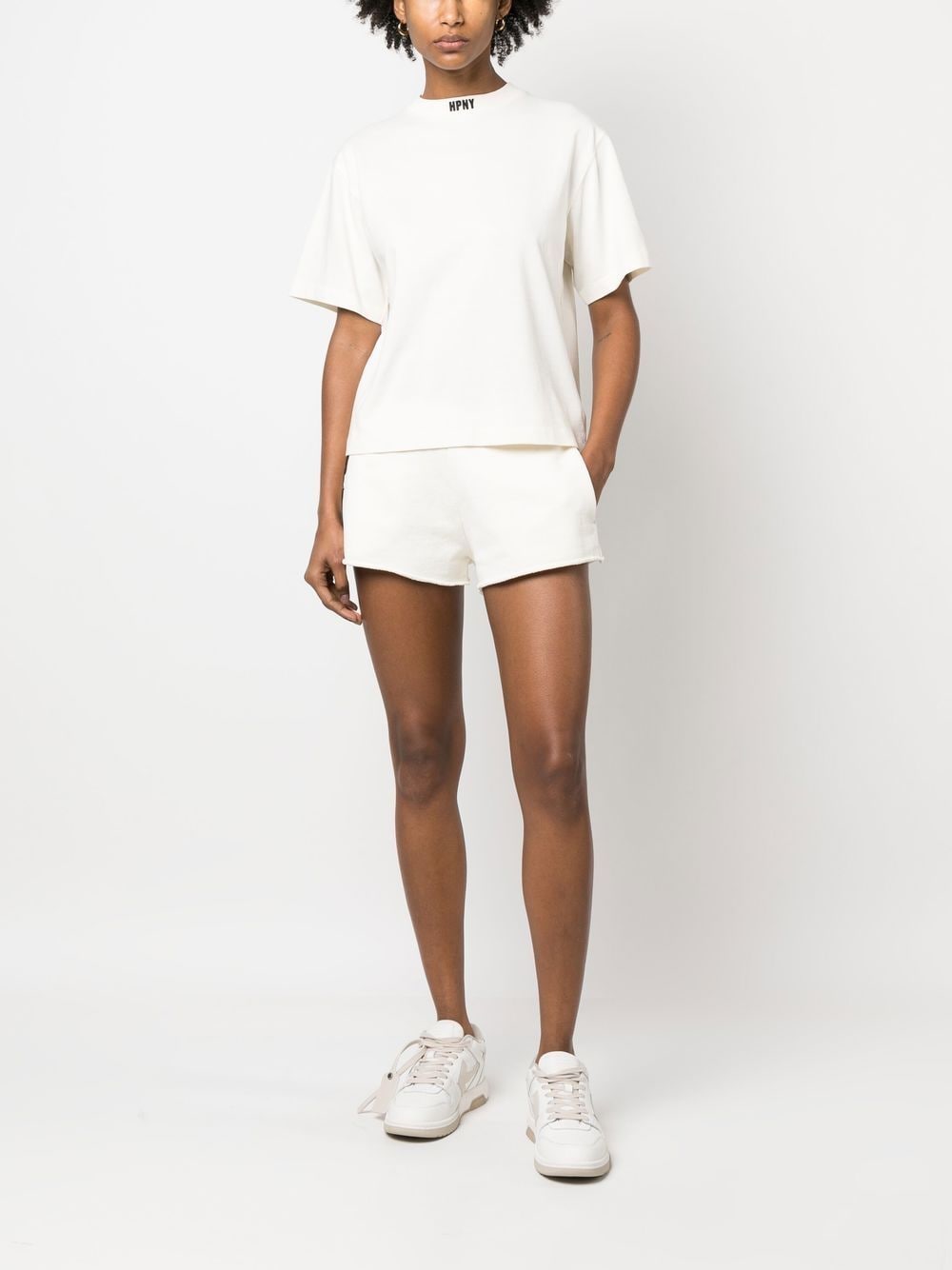 HERON PRESTON Heron Preston Logo-Print Organic Cotton T-Shirt