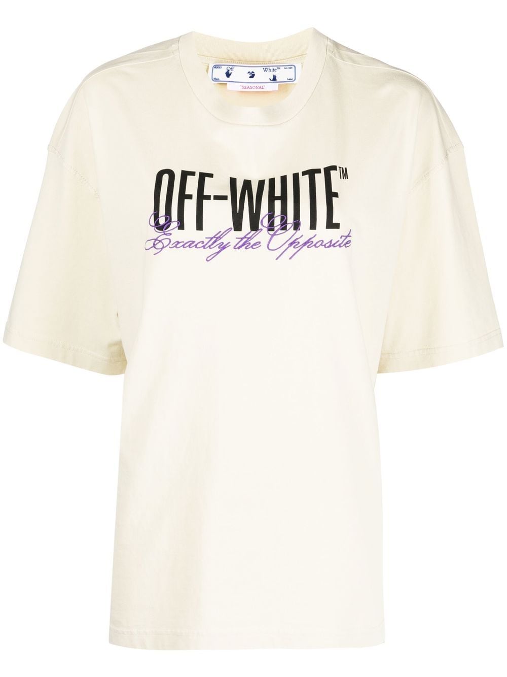 OFF-WHITE Off-White logo-print short-sleeve T-Shirt