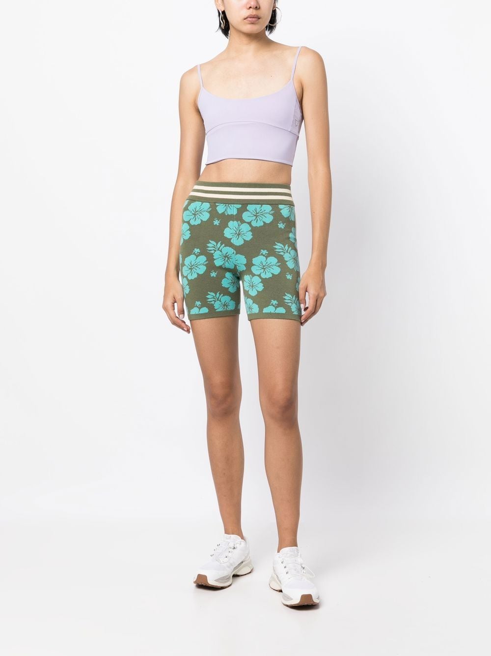 THE UPSIDE The Upside Aloha Knit Spin Shorts