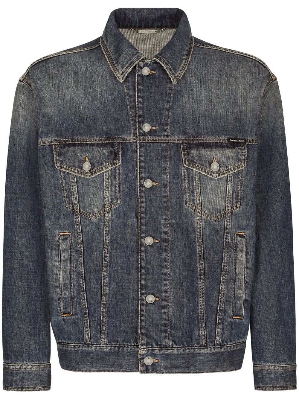 DOLCE & GABBANA Dolce & Gabbana Distressed Denim Jacket