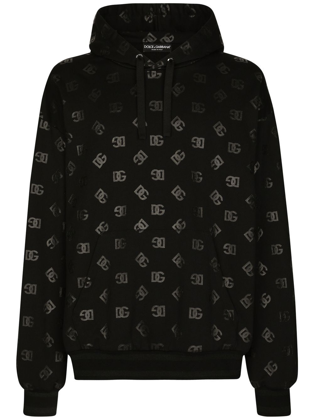 Pull à Capuche (hoodie) Luxe Dolce & Gabbana Pour Homme - Gris - Taille XL (52) - Neuf Avec étiquettes