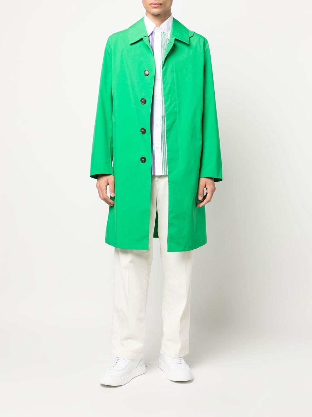 MACKINTOSH Single-Breasted Midi Coat
