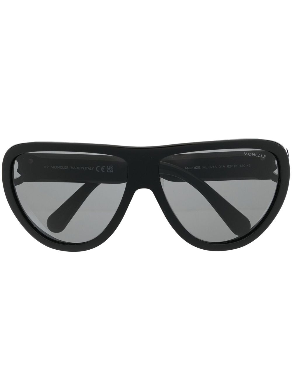 Moncler Anodize Cat-Eye Sunglasses In Black - 20% Off 