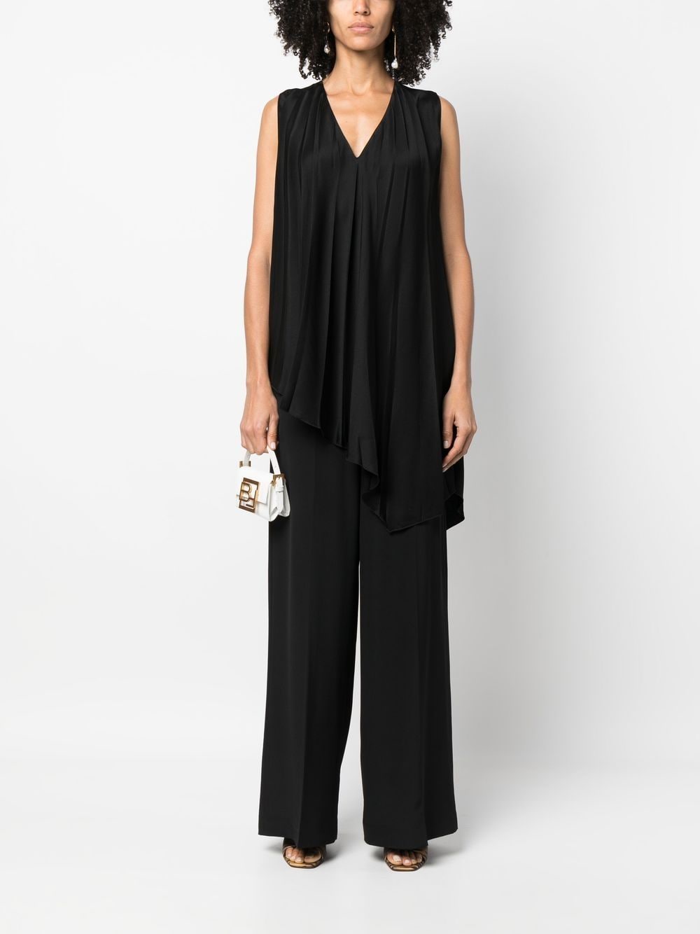 JOSEPH JOSEPH Asymmetric Pleated Vest
