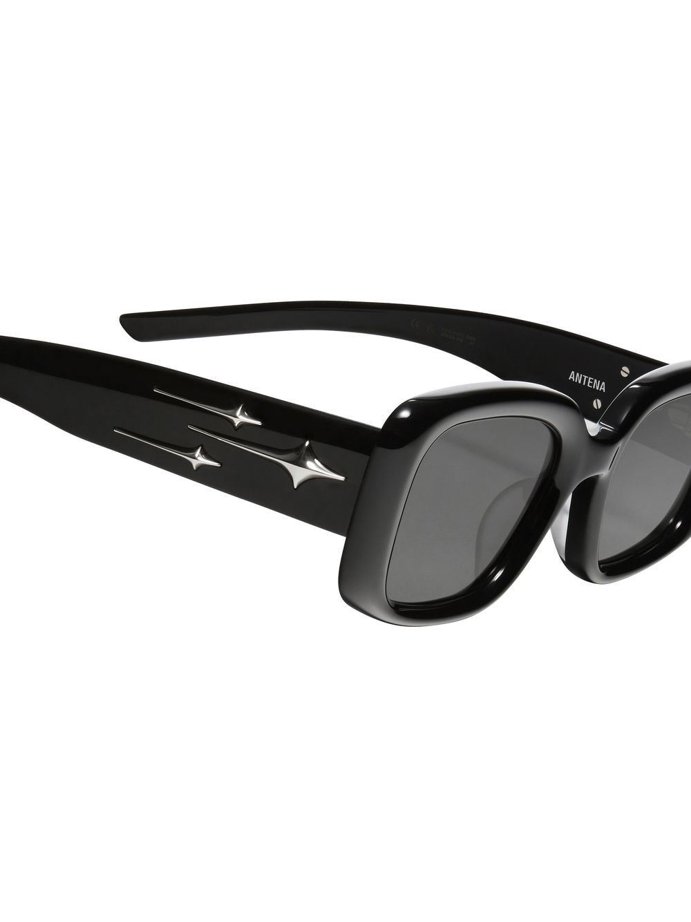 Gentle Monster Square-Frame Sunglasses - Black | Editorialist display picture 1