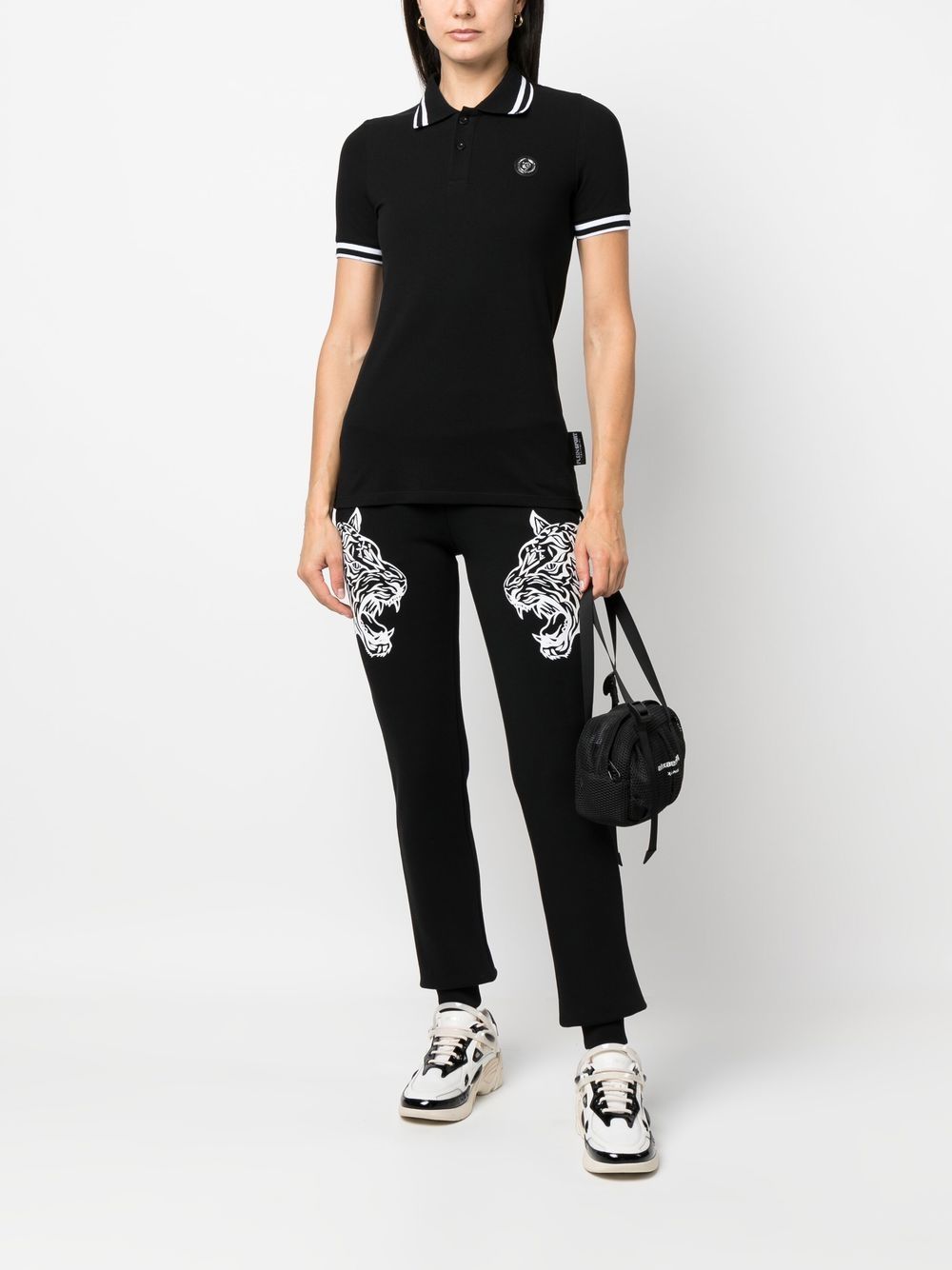 PLEIN SPORT Plein Sport Short-Sleeve Polo Shirt