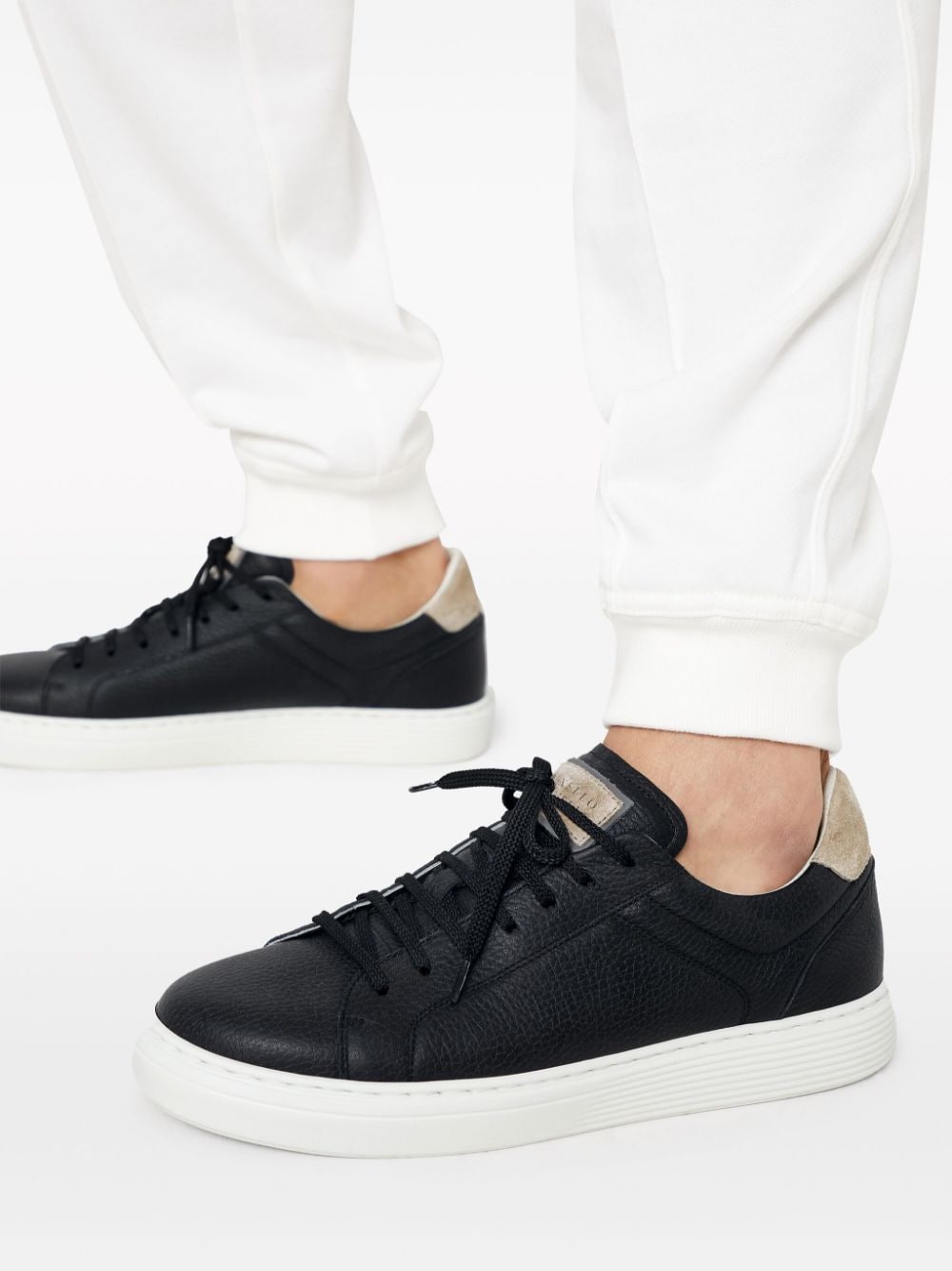 BRUNELLO CUCINELLI Brunello Cucinelli Grained Calfskin Sneakers