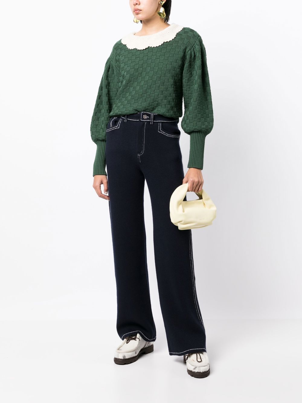 BARRIE Barrie High-Rise Wide-Leg Trousers