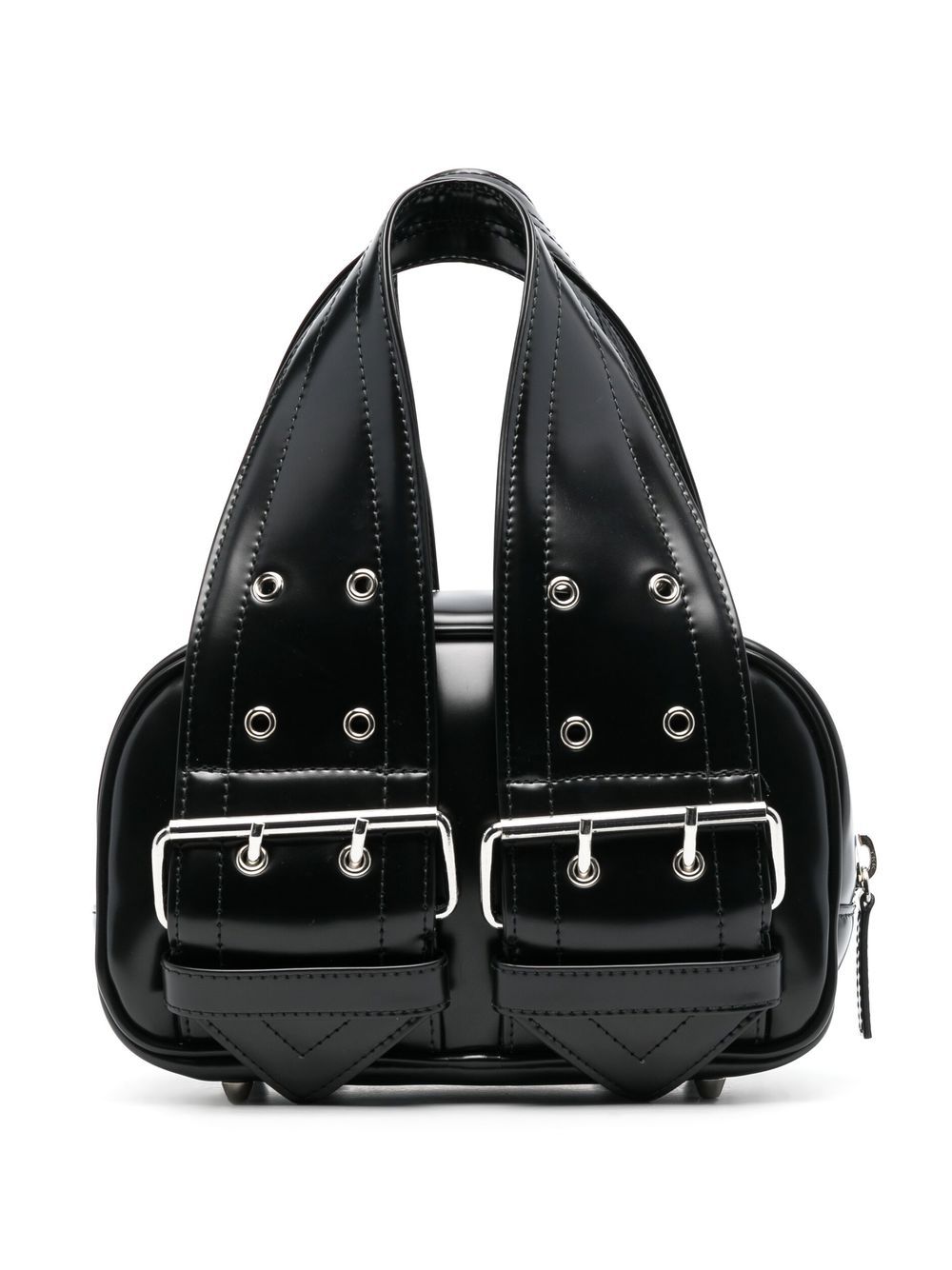 バッグ Vaquera bag Vaquera Buckle-Detail Mini Bag In Black - 5% Off | Editorialist