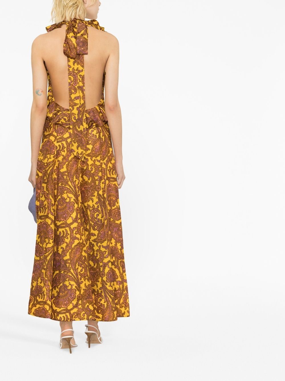 Tiggy Floral-print Halter Dress