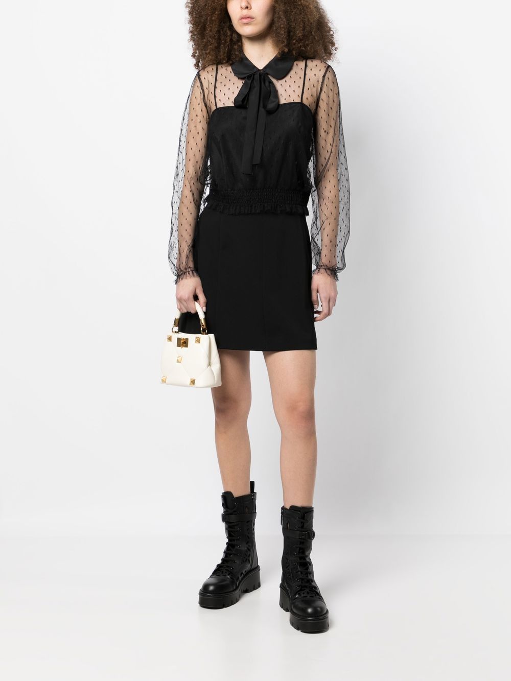 RED VALENTINO RED Valentino Polka Dot Blouse