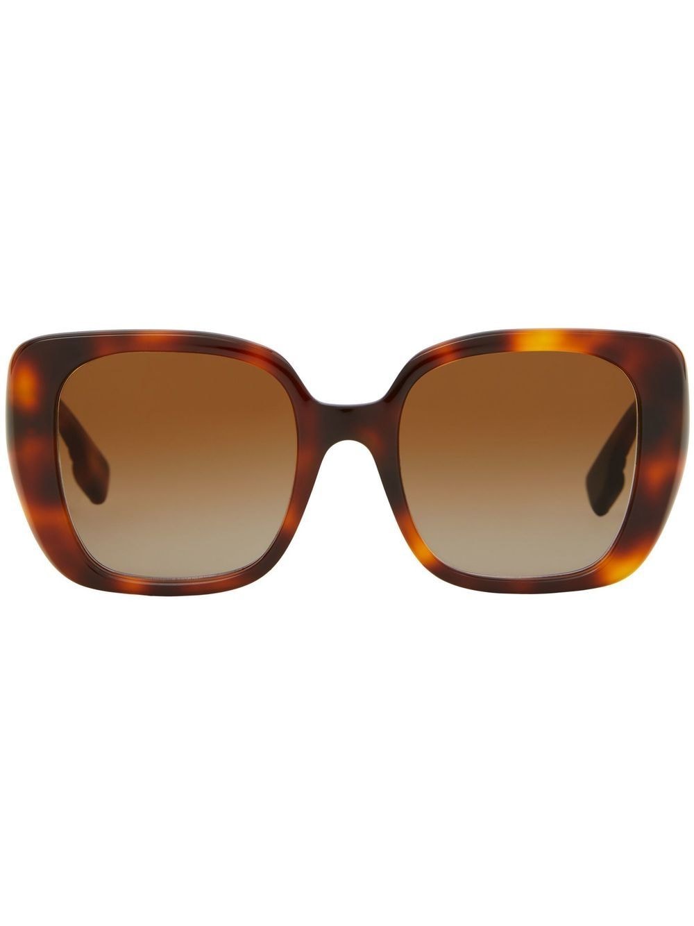 Burberry Tortoiseshell Oversized Square-Frame Sunglasses  display picture 1