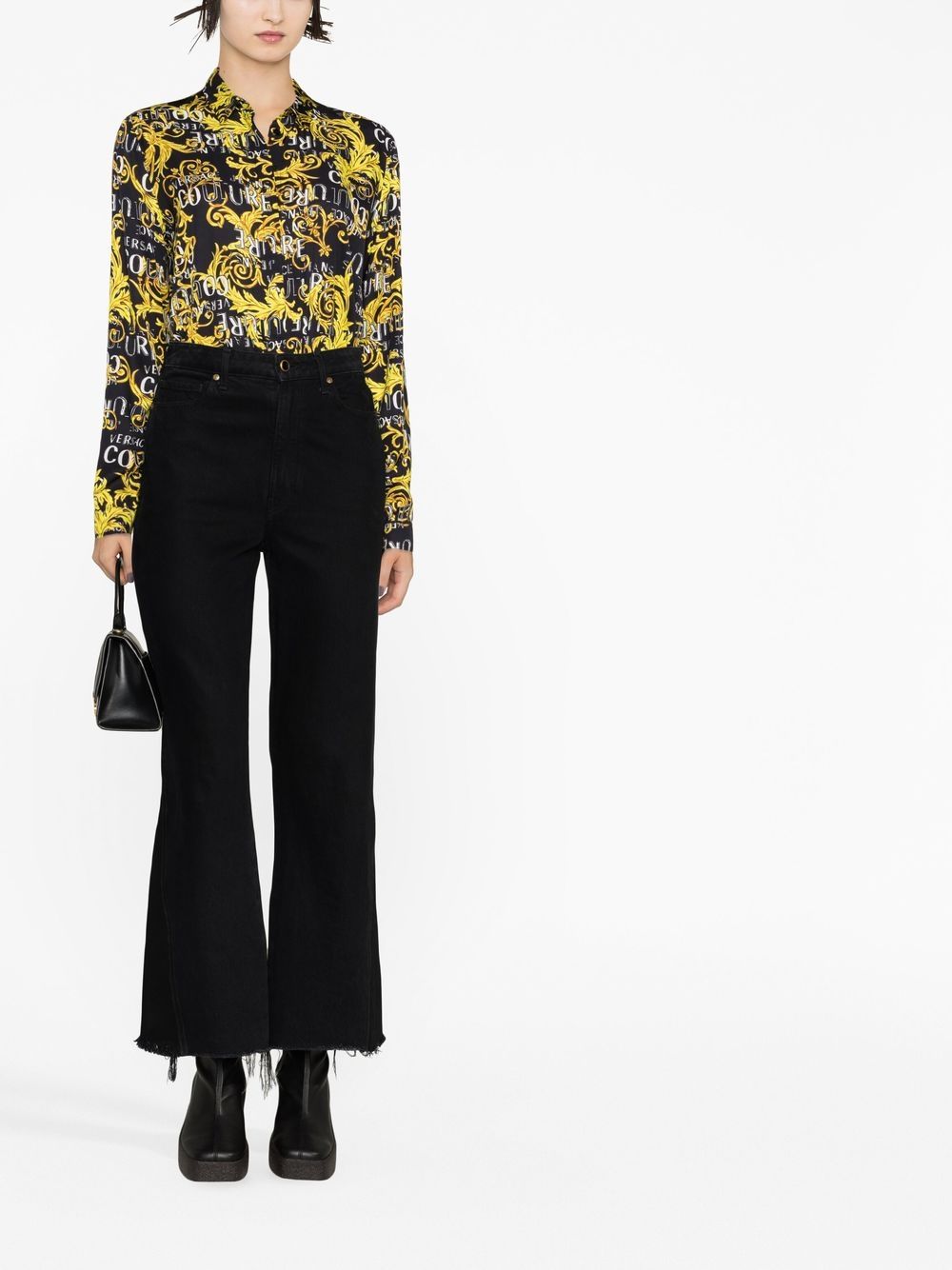 VERSACE Versace Jeans Couture Logo Print Shirt