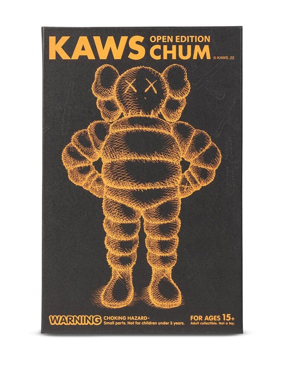 お*す様 確実正規品　KAWS CHUM OPEN EDITION　カウズ　メデ KAWS Chum Collectible Figure - Orange | Editorialist