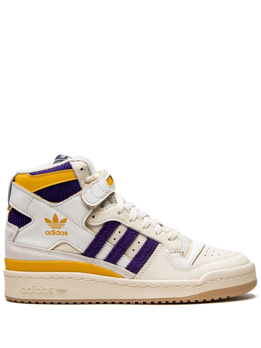 Adidas Forum 84 High Lakers Sneakers - White | Editorialist