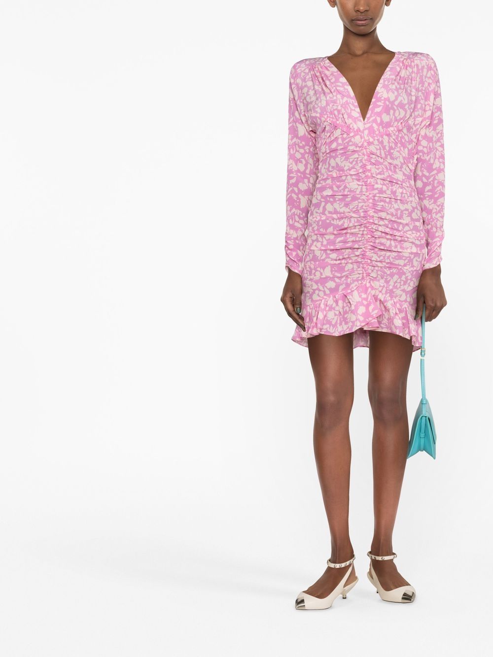 farmrio cream berry garden mini dress FARM Rio Women's Cream Berry Garden Mini Dress