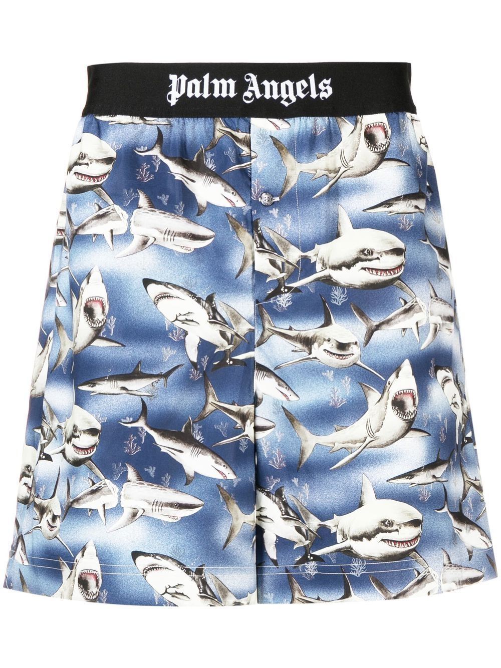 PALM ANGELS Shark-Print Shorts