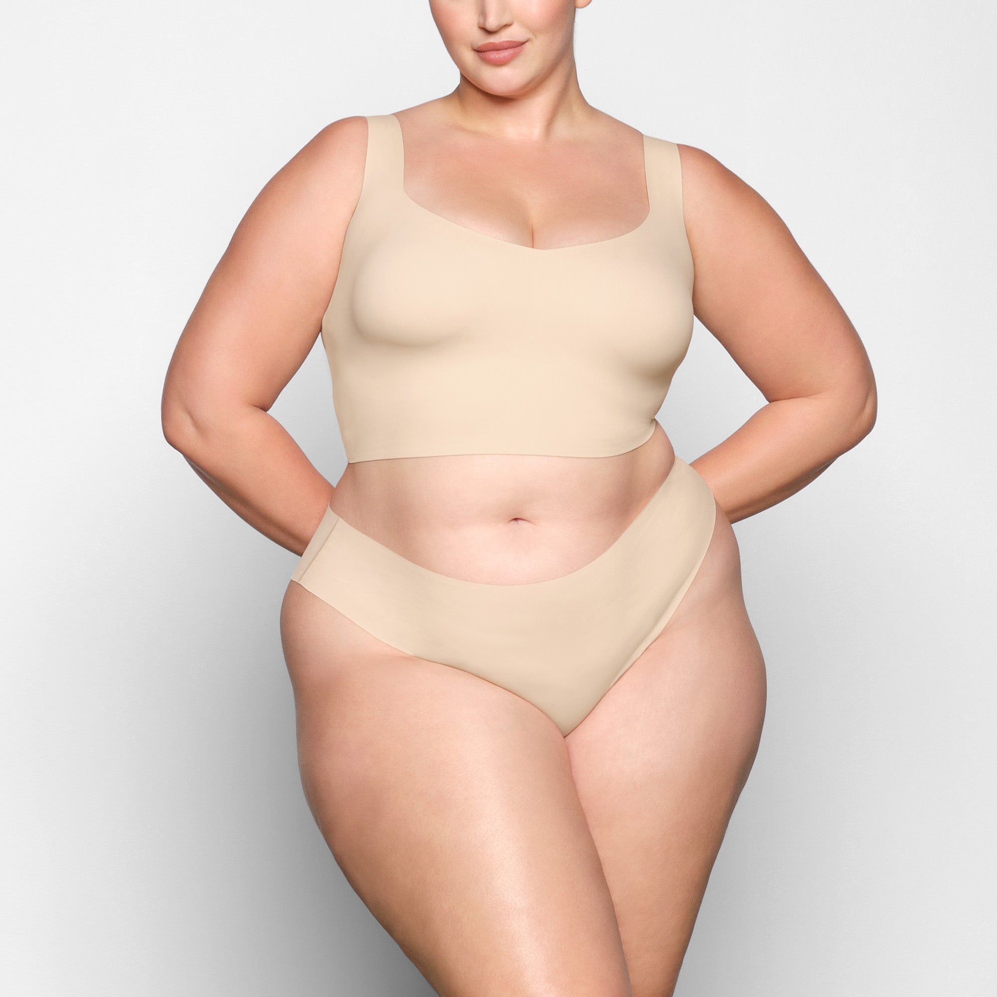 SKIMS scoop bralette | black | 2xl