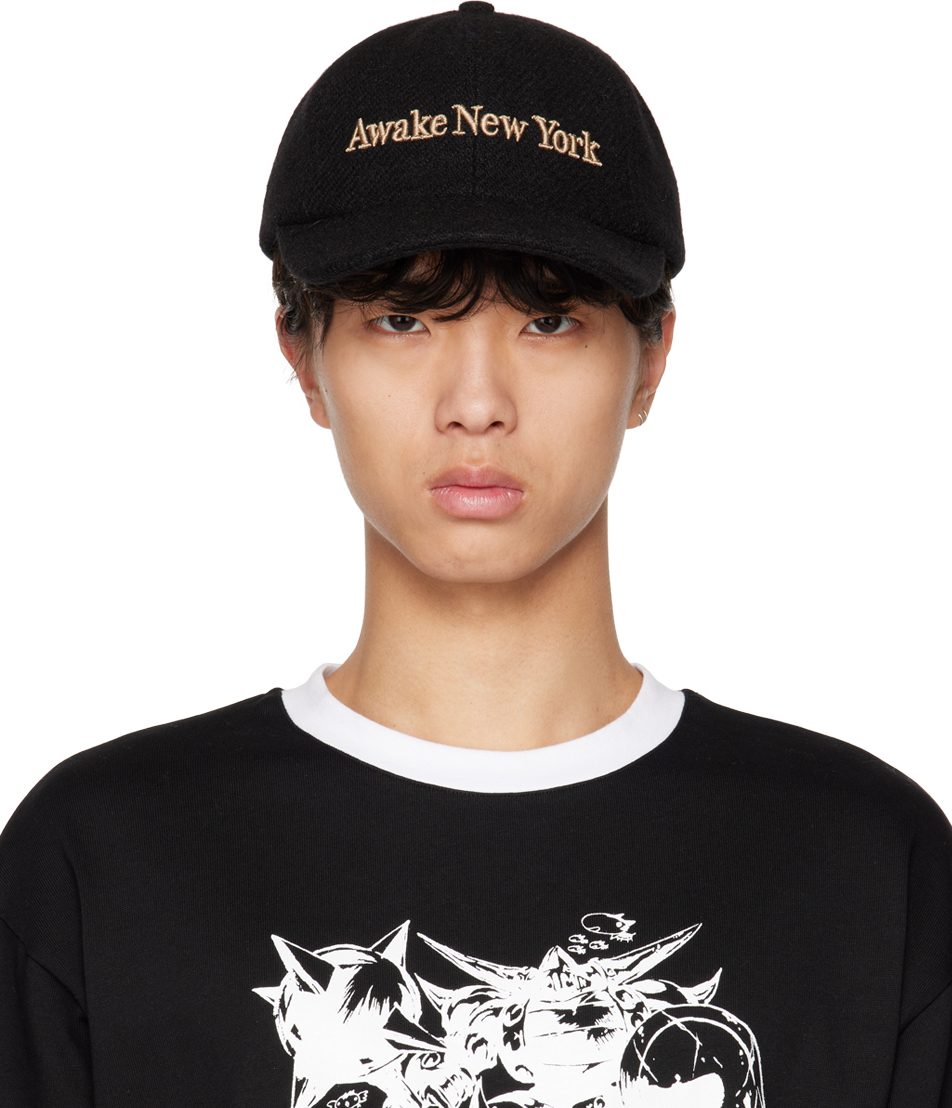 Awake Ny Logo Cap In Black - 67% Off | Editorialist