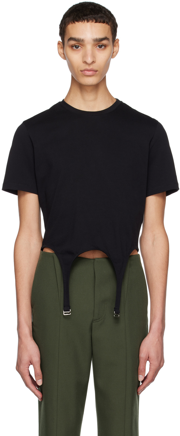 Buy DION LEE Garter T-shirt - Black At 74% Off | Editorialist Buy DION LEE Garter T-shirt - Black At 74% Off | Editorialist