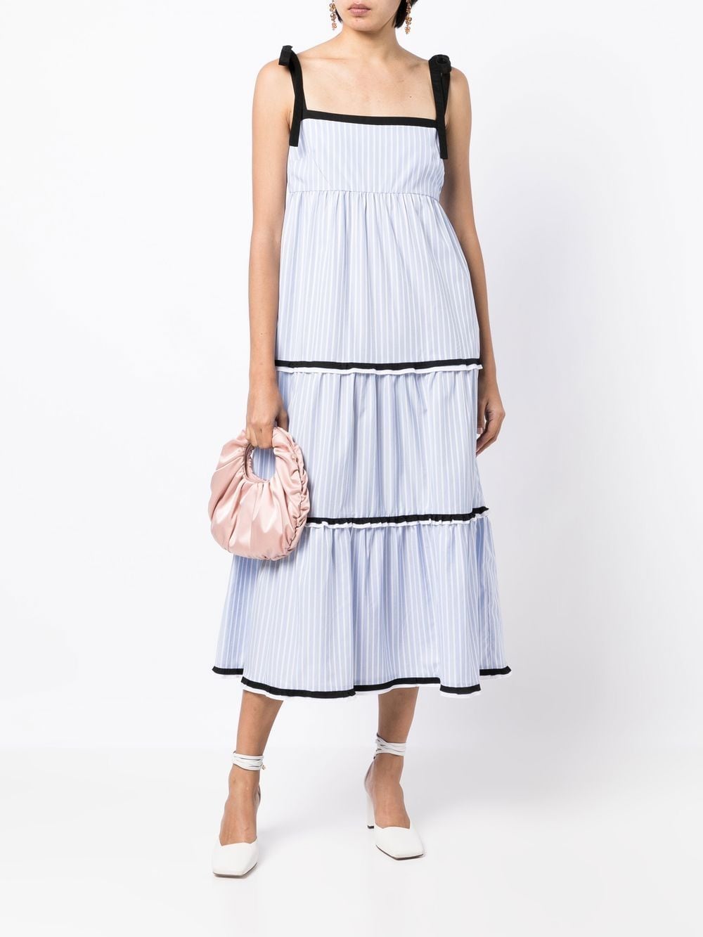 MACGRAW Macgraw Lulu Tiered Midi Dress