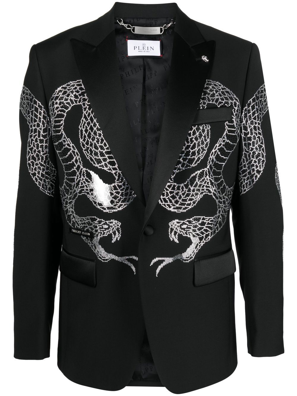 PHILIPP PLEIN contrast stitch shirt