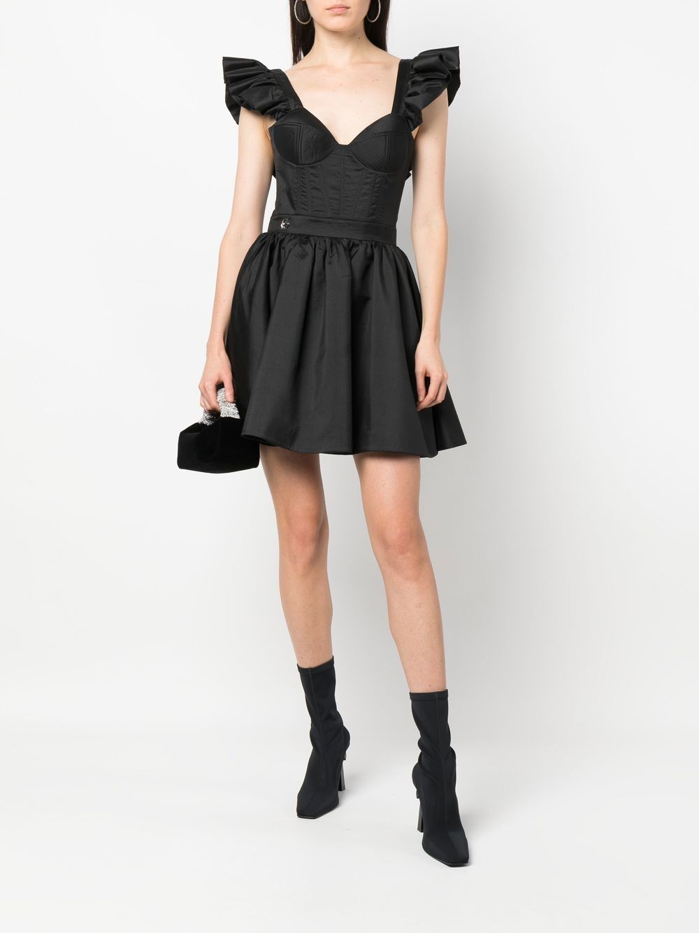 PHILIPP PLEIN Philipp Plein Ruffled Mini Dress