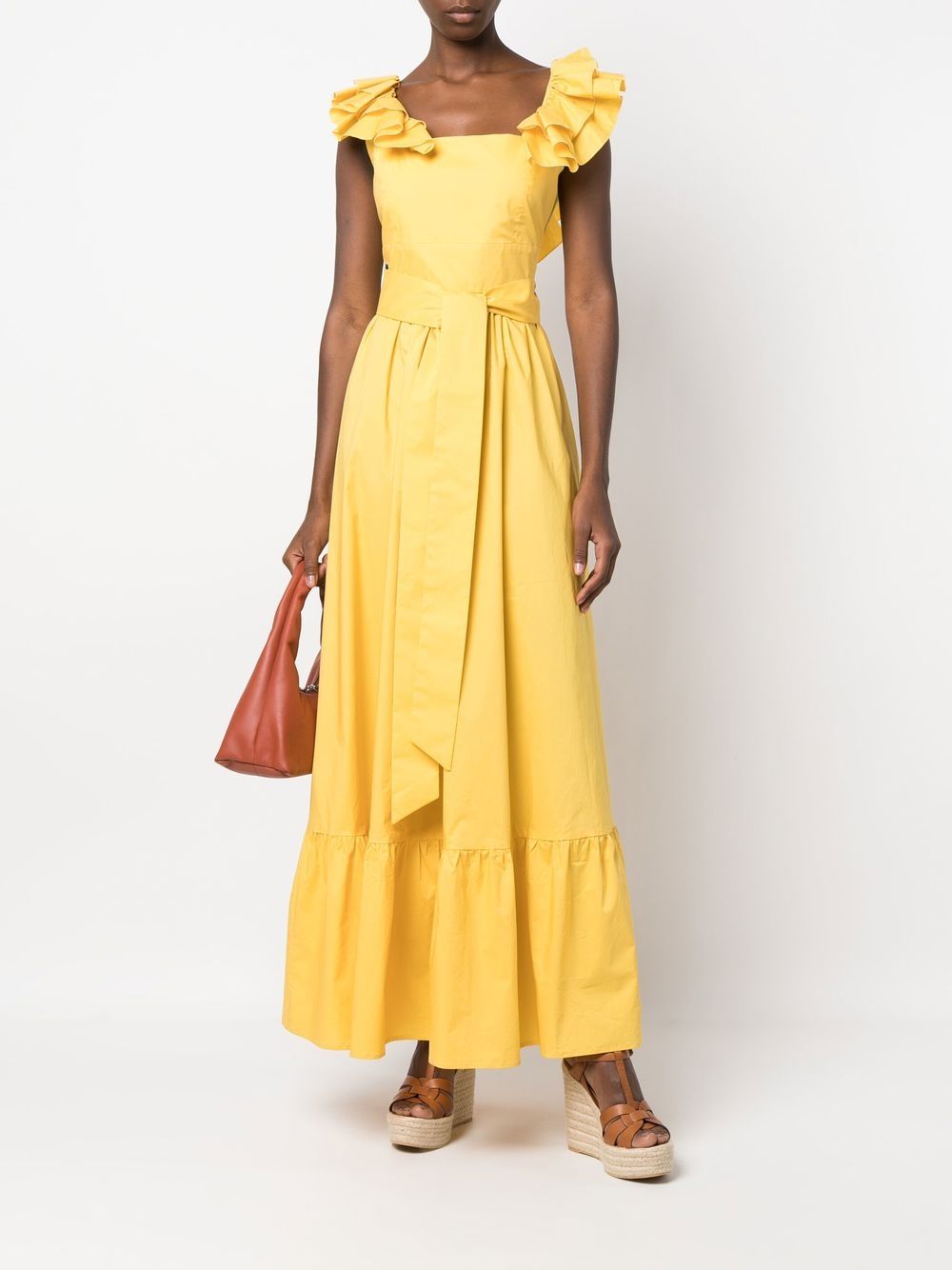 PHILIPP PLEIN Philipp Plein Ruffle-Detail Cotton Dress