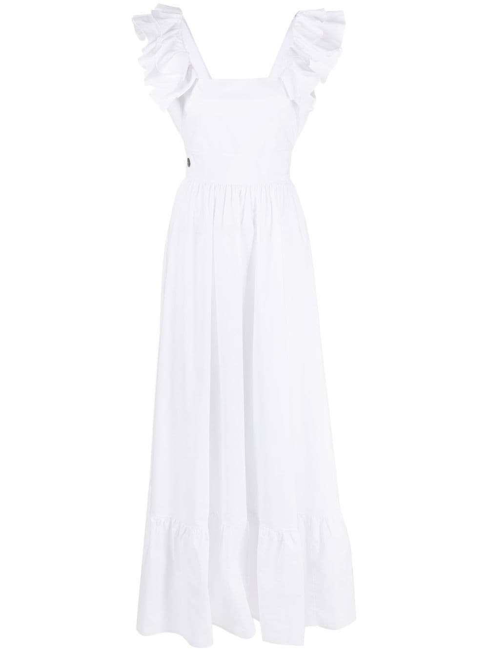 PHILIPP PLEIN Philipp Plein Ruffle-Detail Maxi Dress