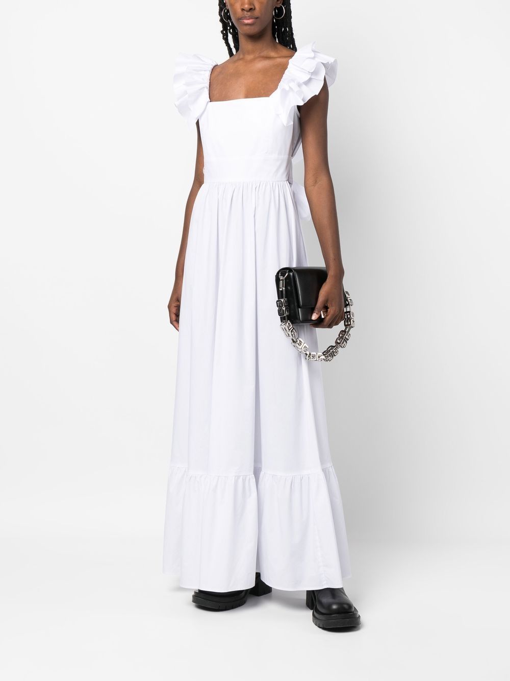 PHILIPP PLEIN Philipp Plein Ruffle-Detail Maxi Dress