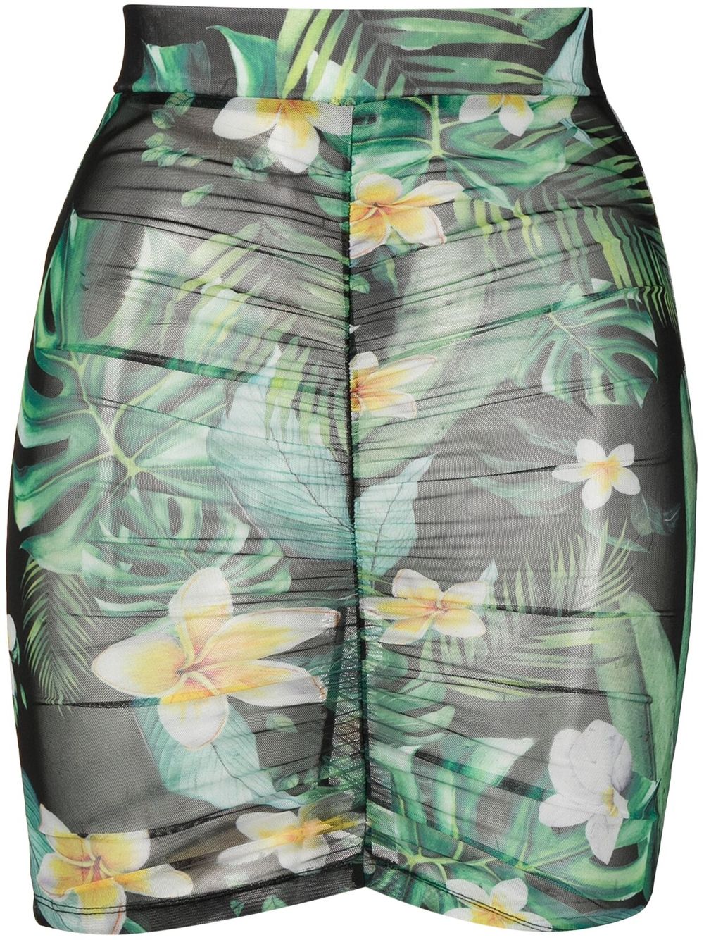 PHILIPP PLEIN Philipp Plein Graphic-Print Mini Skirt