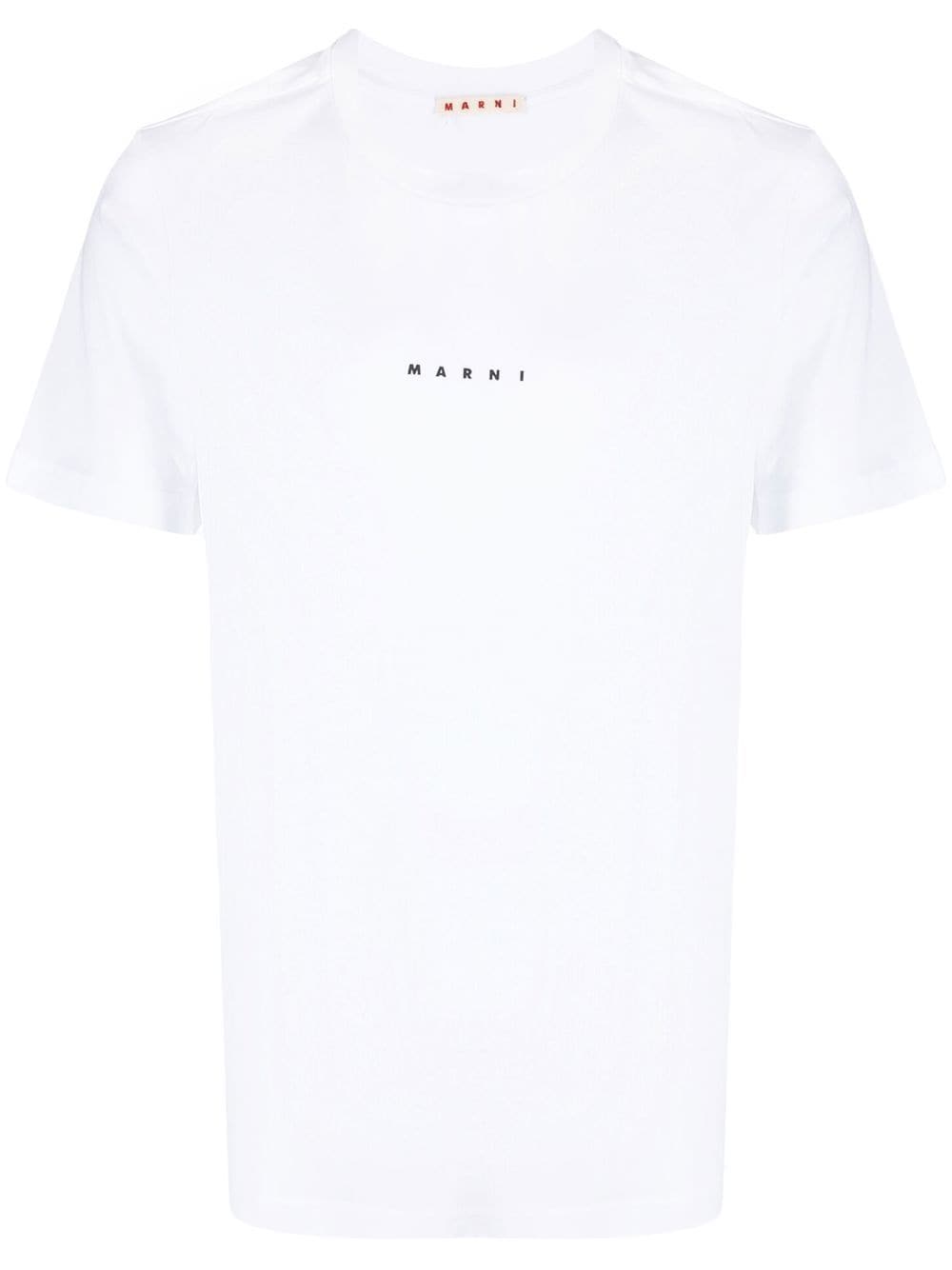 MARNI logo-print cotton t-shirt