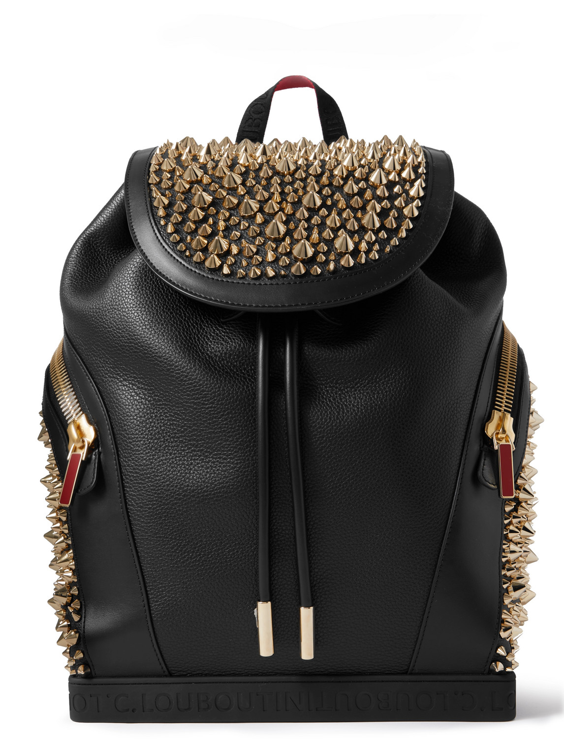 Christian Louboutin Explorafunk Studded Full-Grain Leather
