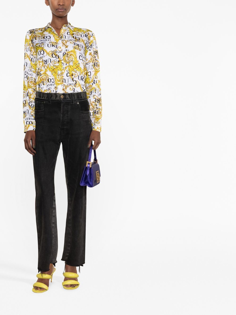 VERSACE Versace Jeans Couture Logo Print Shirt