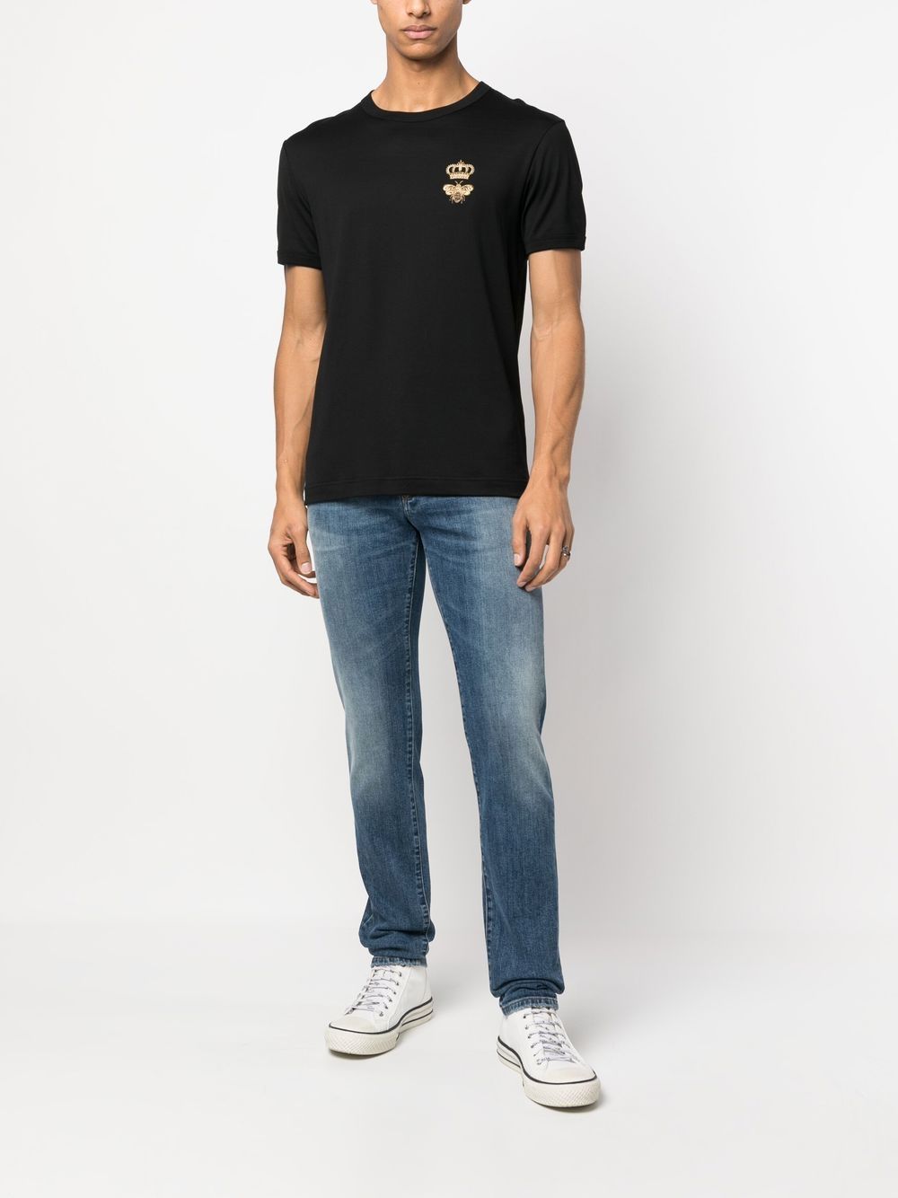 DOLCE & GABBANA motif-detail t-shirt