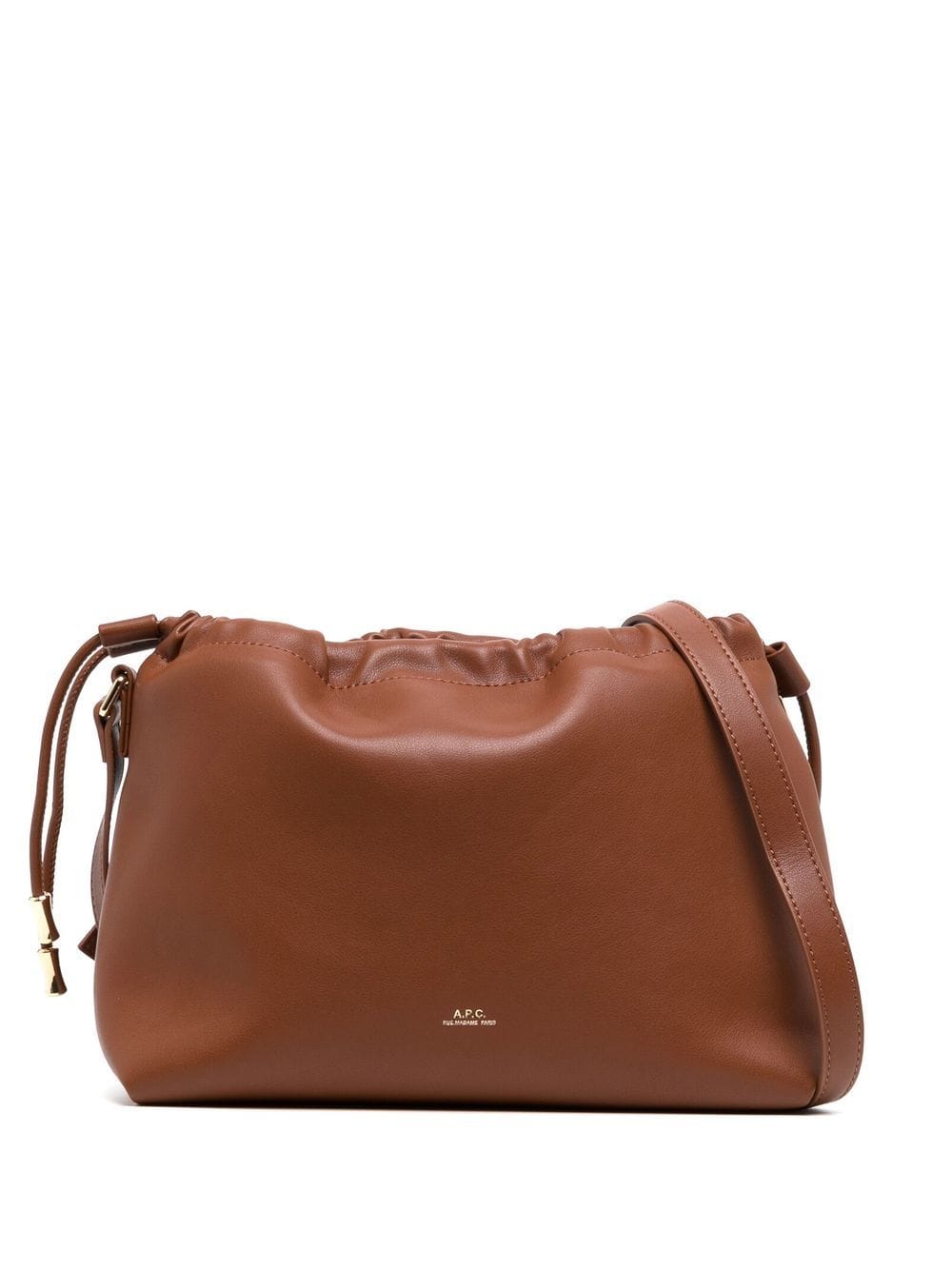 A.P.C. Ninon Cross Body Bag - Brown | Editorialist