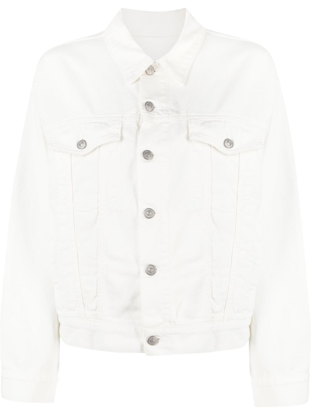 MAISON MARGIELA MM6 Maison Margiela Cut-Out Denim Jacket