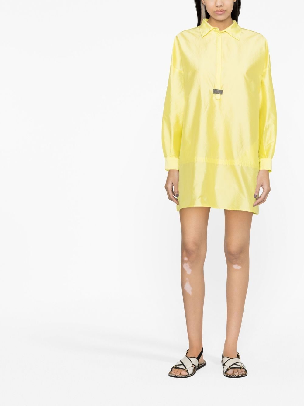 FABIANA FILIPPI Long-Sleeved Mini Shirt Dress