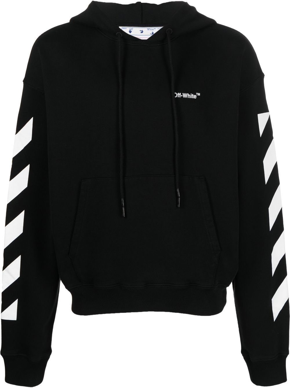 OFF-WHITE Off-White Wide-Leg Buttoned Shorts with Logo Detail