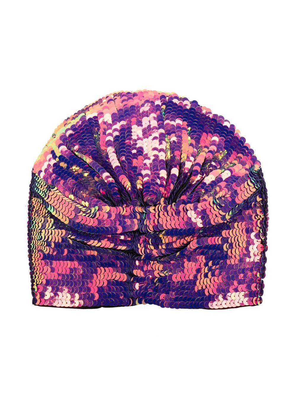 Maryjane Claverol Vanderbilt Sequin Turban In Pink - 70% Off  display picture 1
