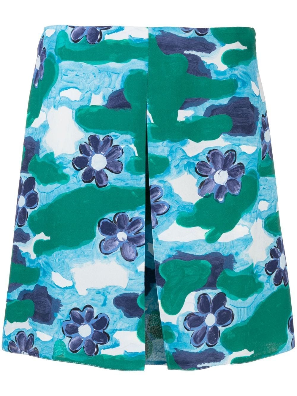 MARNI Marni Floral-Print Mini Skirt