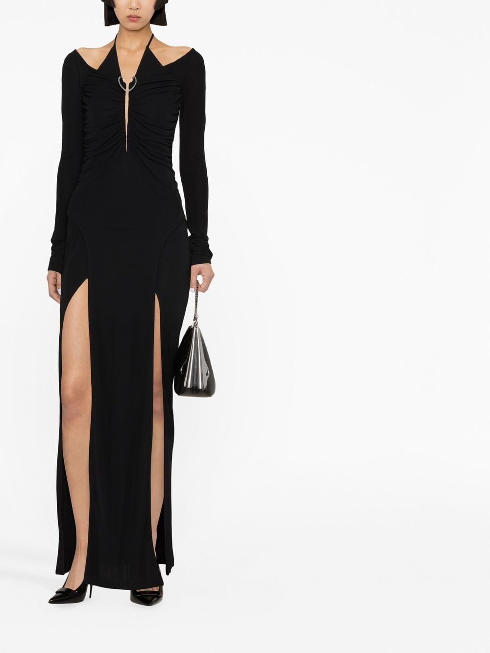 DION LEE Mobious Slit Gown