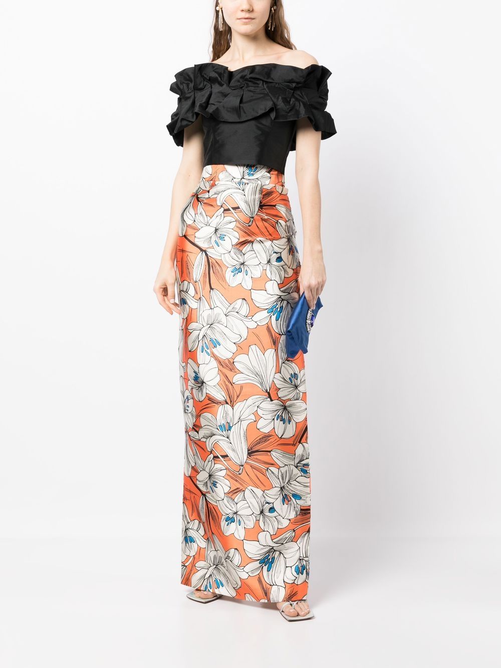 BAMBAH Bambah Raquel Pencil Maxi Skirt