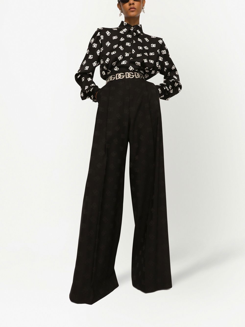 DOLCE & GABBANA Stretch-Silk Shirt