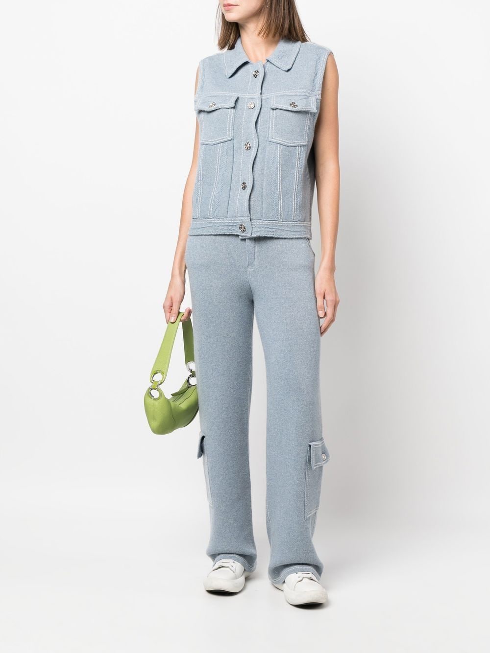 BARRIE Barrie Knitted Sleeveless Jacket
