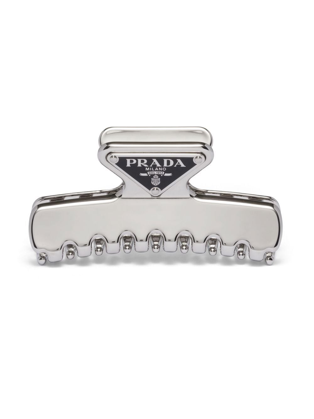 Prada Metal Hair Claw Clip - Gold/Silver | Editorialist display picture 2