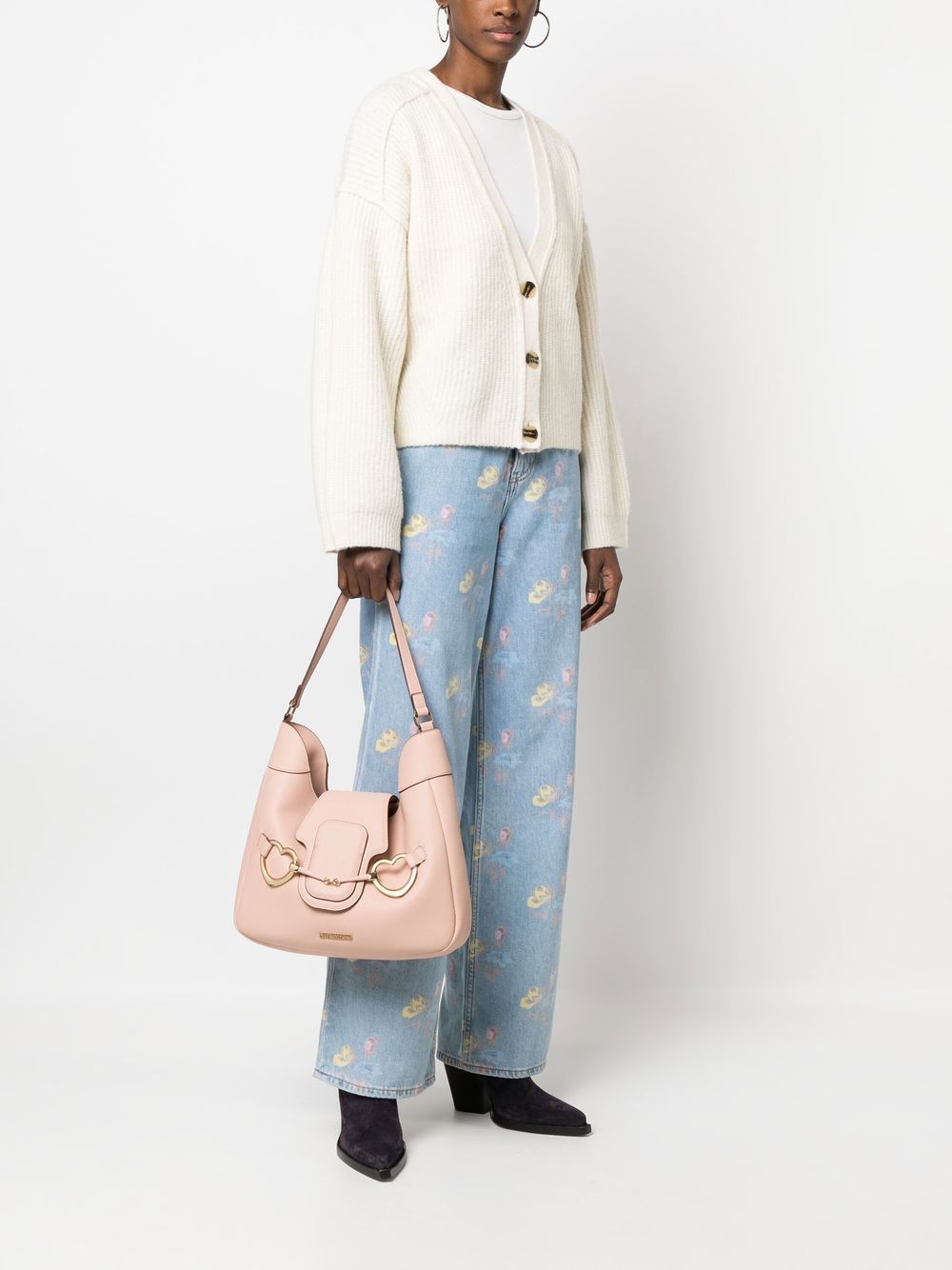 MOSCHINO Love Moschino Heart Motif Shoulder Bag